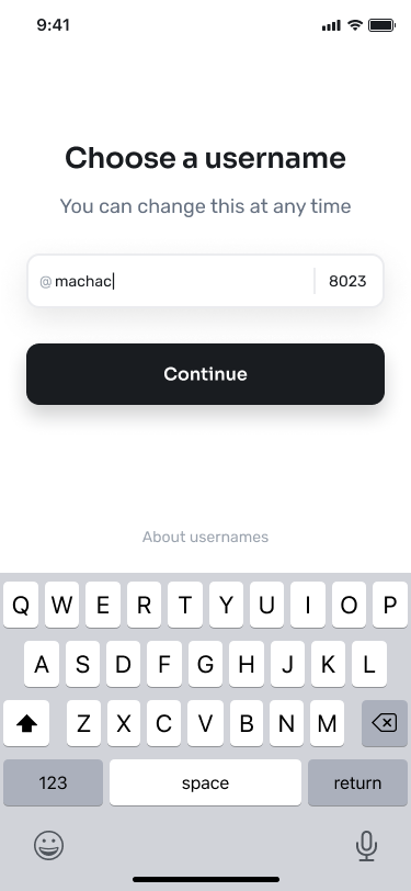 How do I create a username? – World User Support