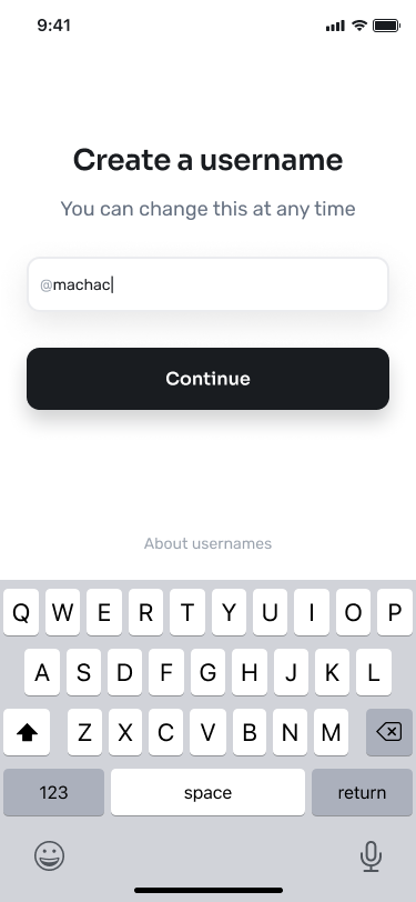 How do I create a username? – World User Support
