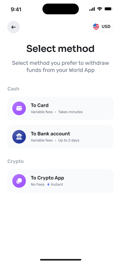 How do I withdraw tokens? – World User Support