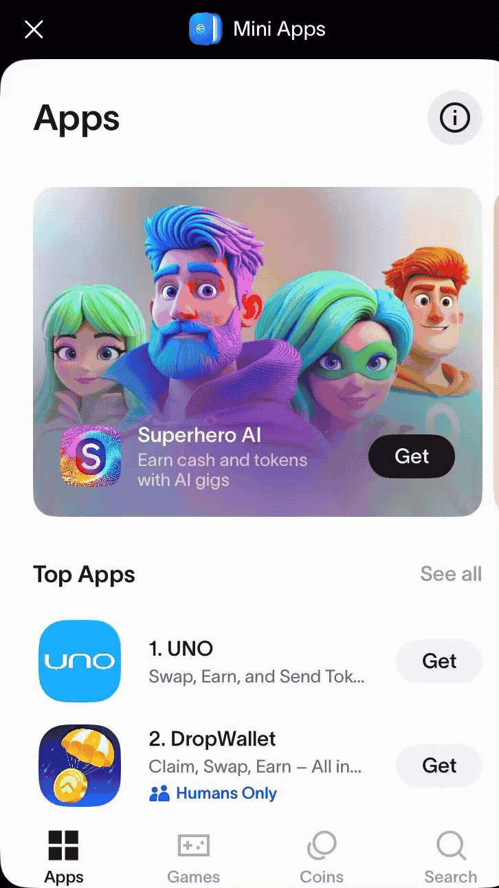How do I use and manage Mini Apps in World App? – World Help Center
