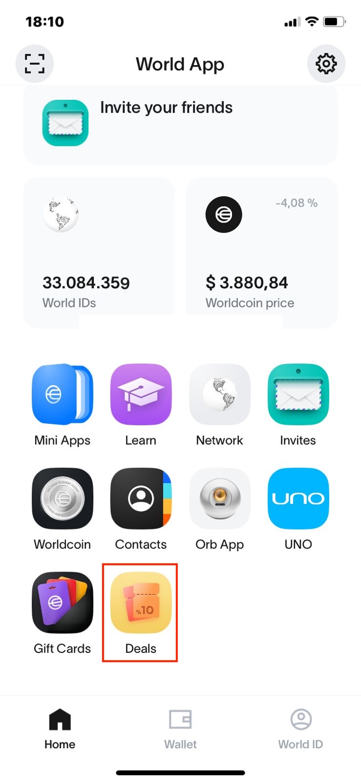 How do I use the Deals Mini App? – World Help Center