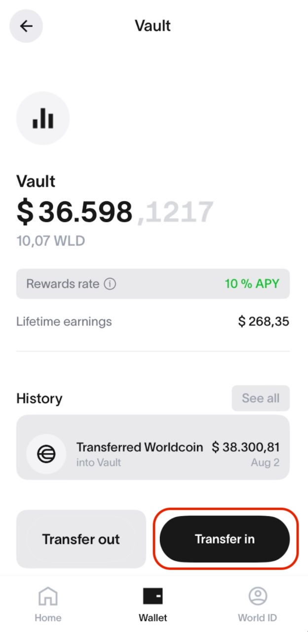 What is Worldcoin Vault? – World Help Center